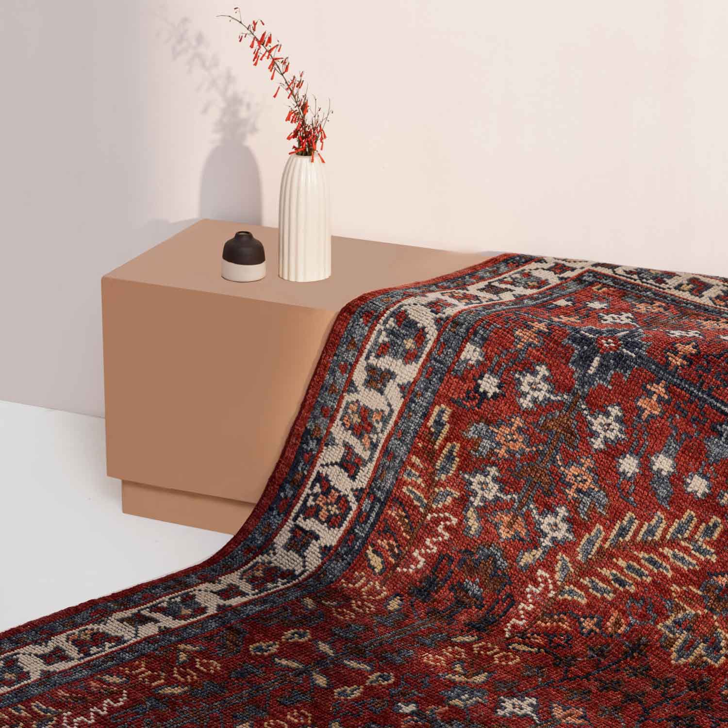 Lumina Hand Knotted Woollen Rug – Obeetee Carpets India