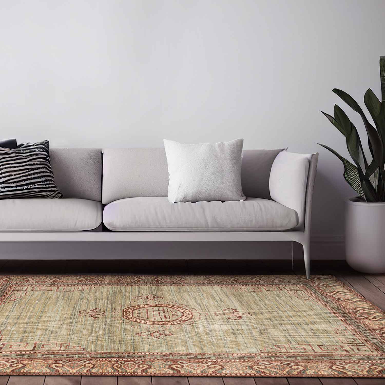 Rabia Hand Knotted Woollen Rug – Obeetee Retail Pvt. Ltd.