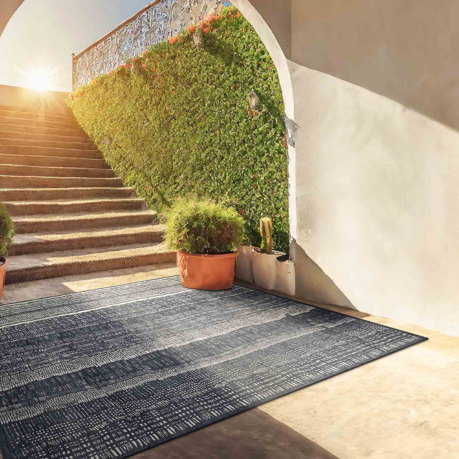 Barud Hand Knotted Rug by Abraham & Thakore – Obeetee Carpets India