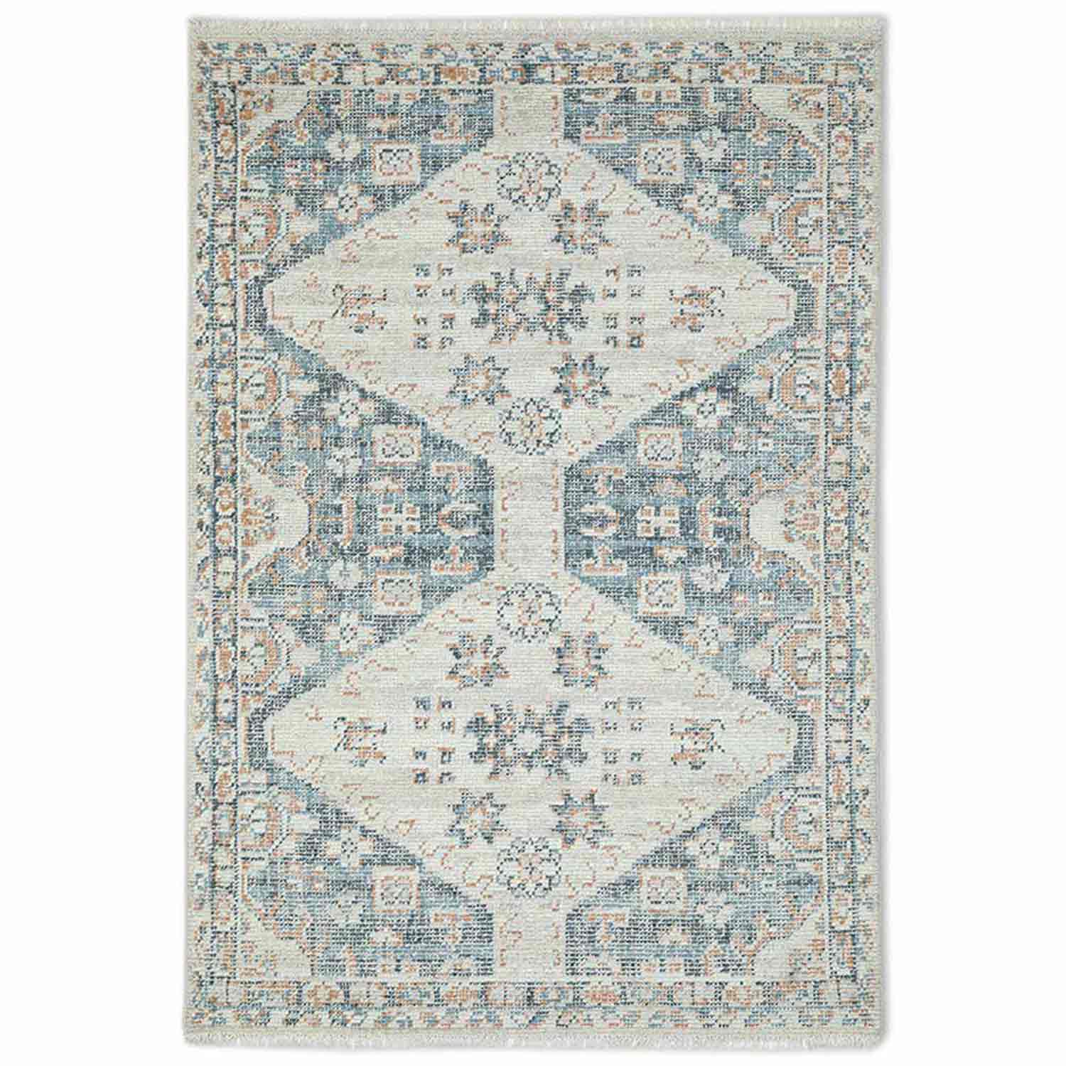 Zahra Hand Knotted Woollen Rug – Obeetee Retail Pvt. Ltd.