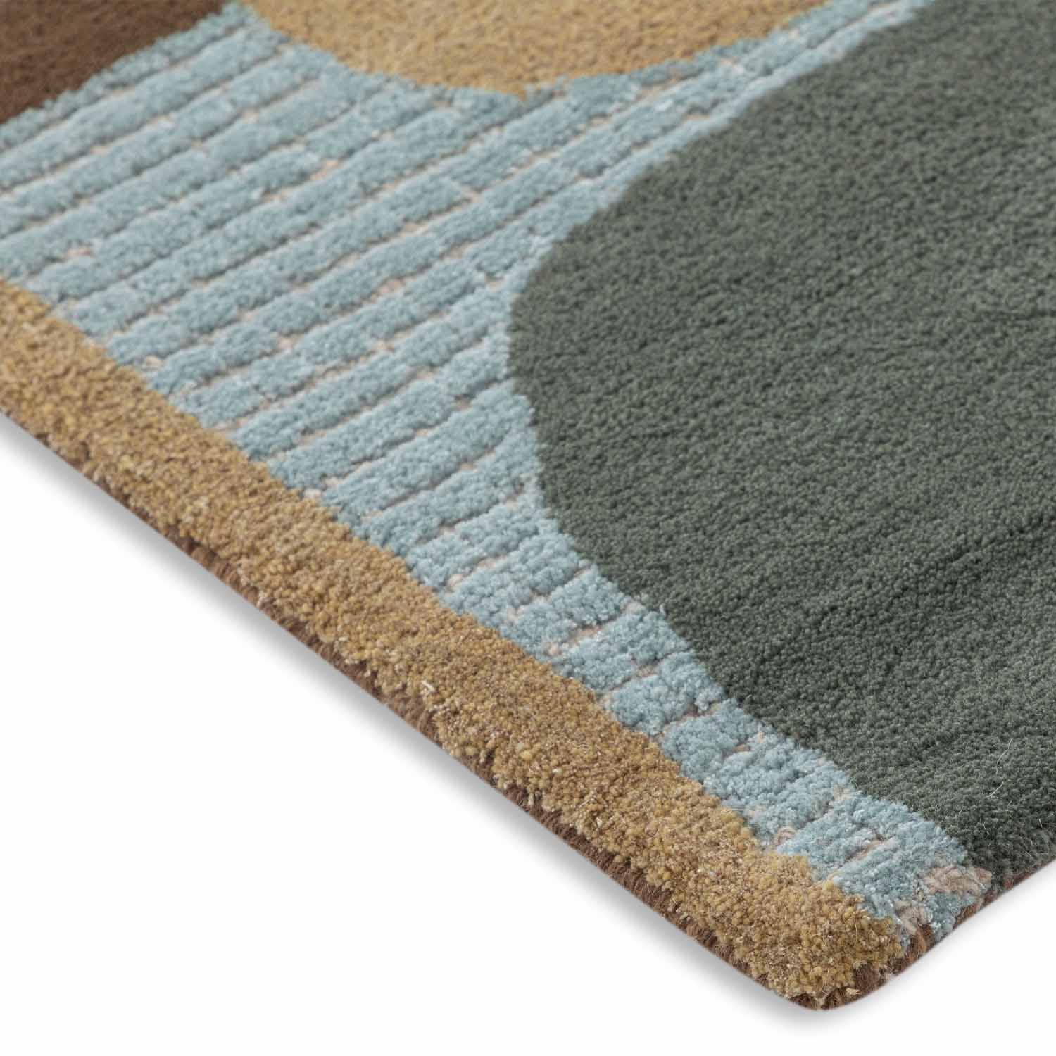 Antuan Hand Tufted Woollen And Viscose Rug – Obeetee Carpets India