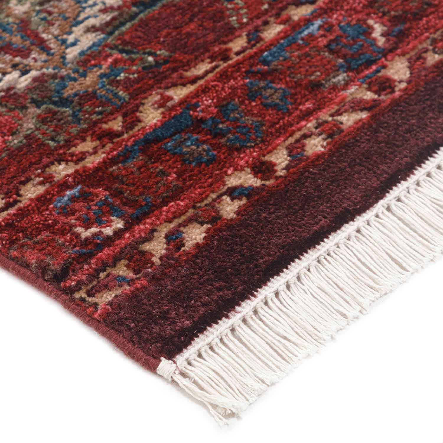 Gulzar Hand Knotted Woollen And Silk Rug by JJ Valaya – Obeetee Retail ...