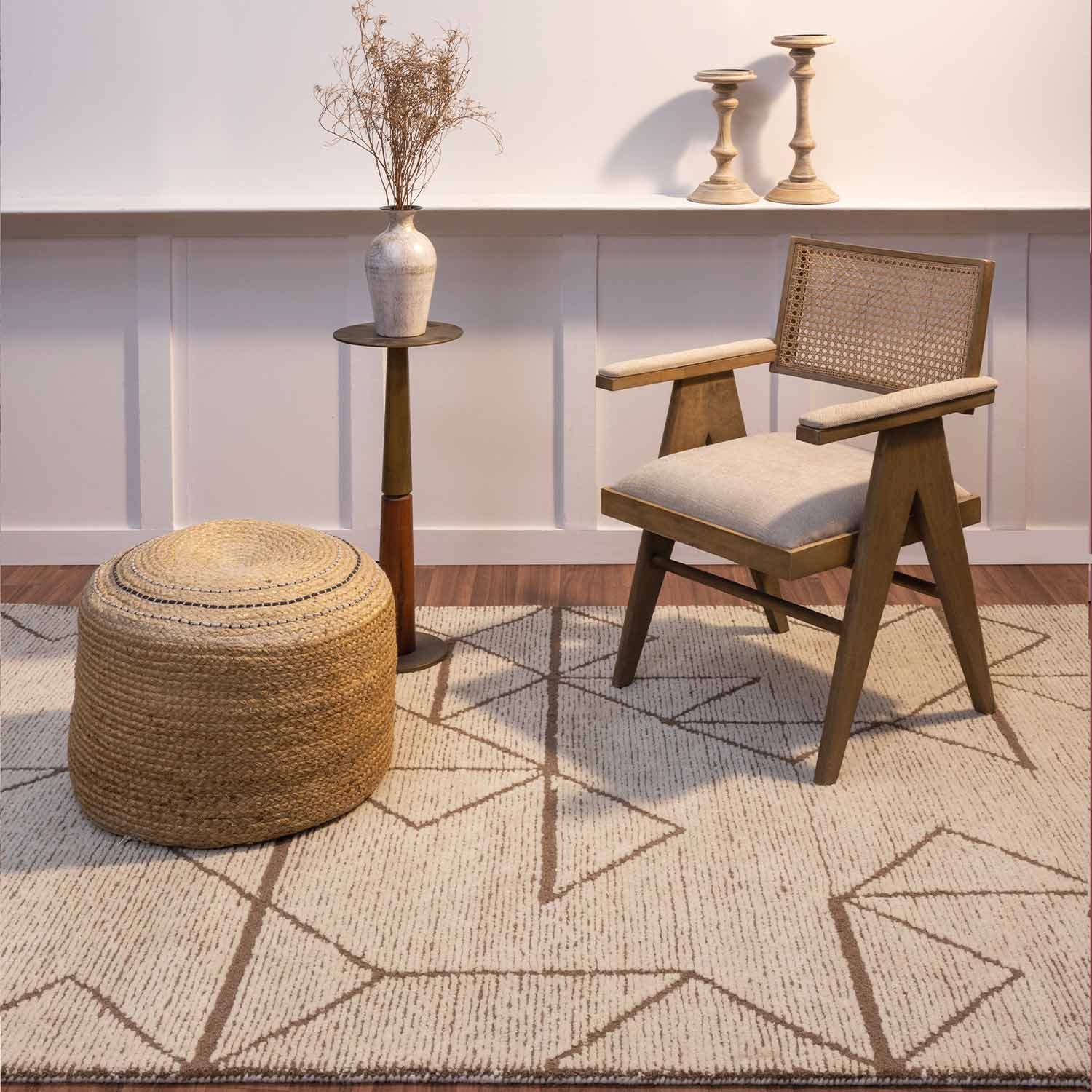 Moeshe Hand Tufted Woollen Rug – Obeetee Retail Pvt. Ltd.