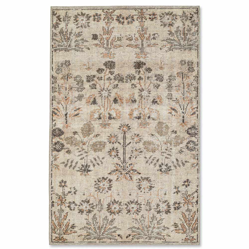Wildflower Hand-knotted Woollen Rug – Obeetee Retail Pvt. Ltd.